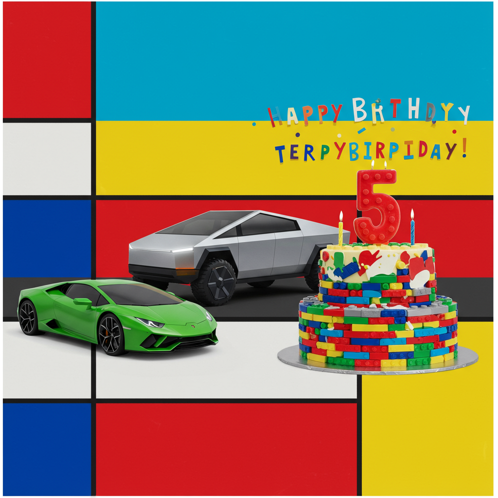 Vehicle Appreciation (Lamborghini and Tesla) Birthday Cards - Silly ...