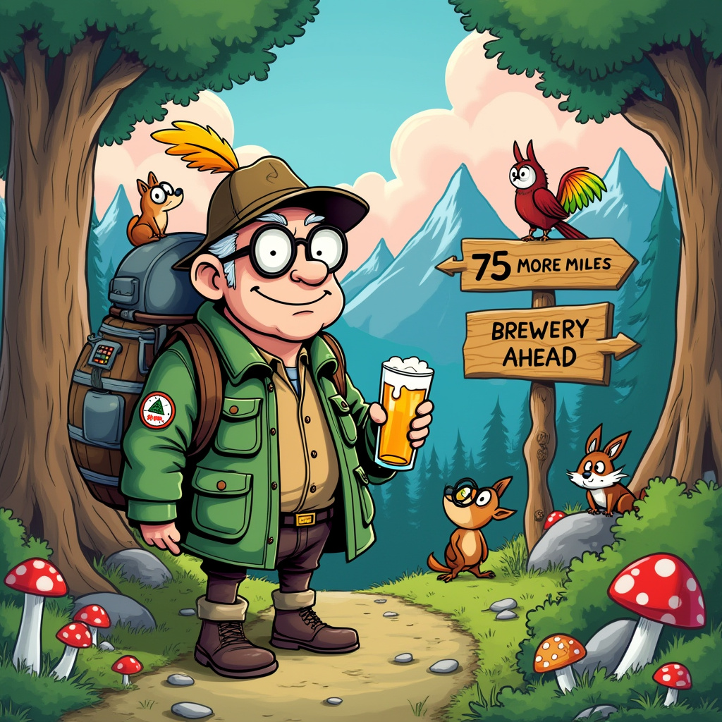 Cartoon-Style Illustrations Birthday Cards - Silly Robot Cards