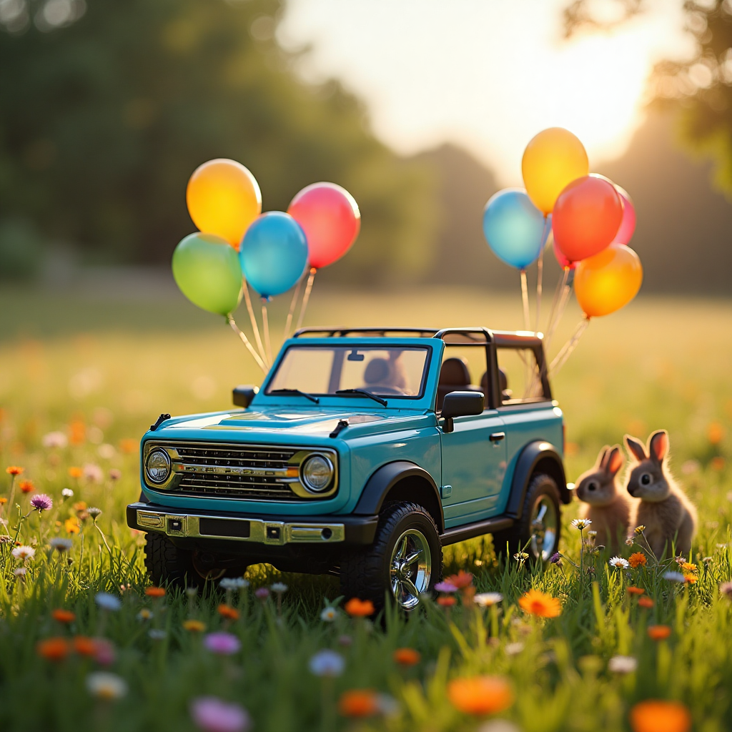 Ford Bronco Birthday Cards - Silly Robot Cards
