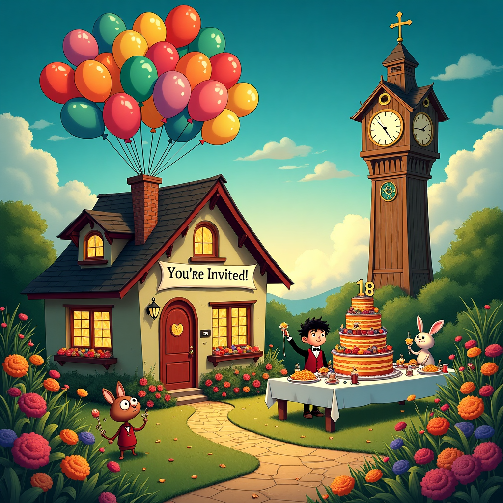 Fun and Food Birthday Cards - Silly Robot Cards