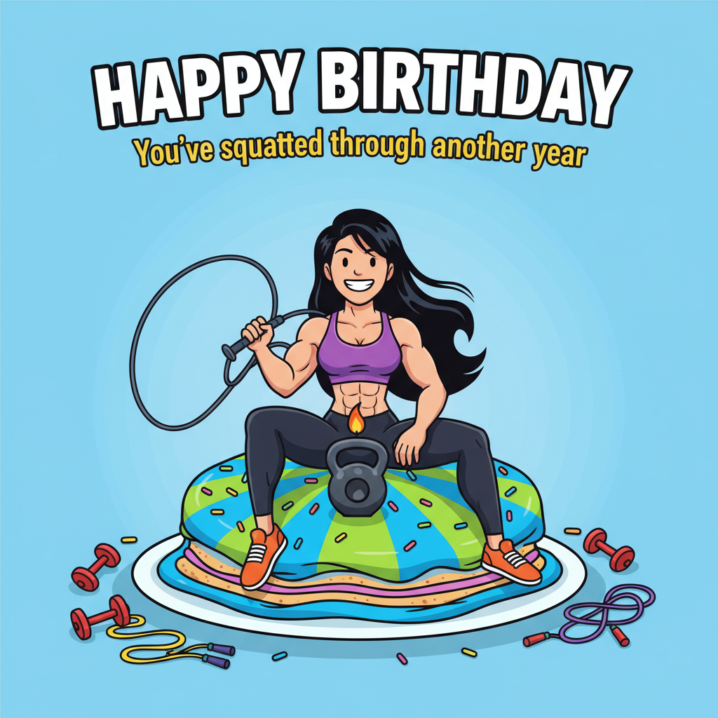 Personal Trainer Cards Birthday Cards - Silly Robot Cards