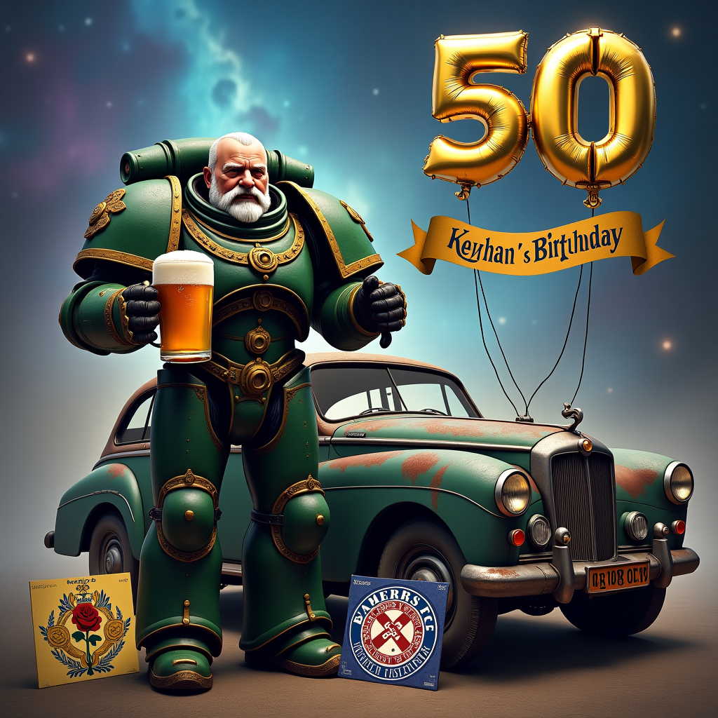 Stella Beer Birthday Cards - Silly Robot Cards