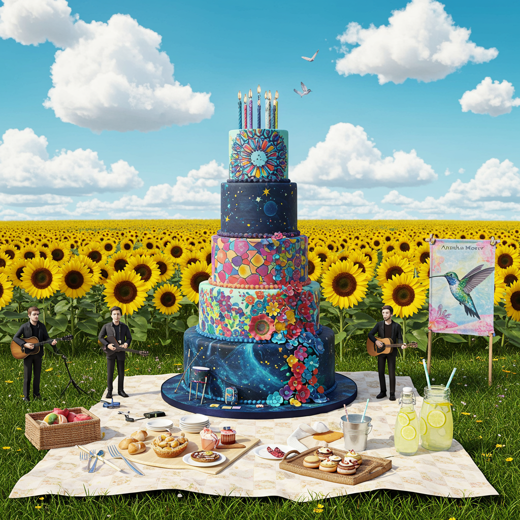 Coldplay Birthday Cards - Silly Robot Cards