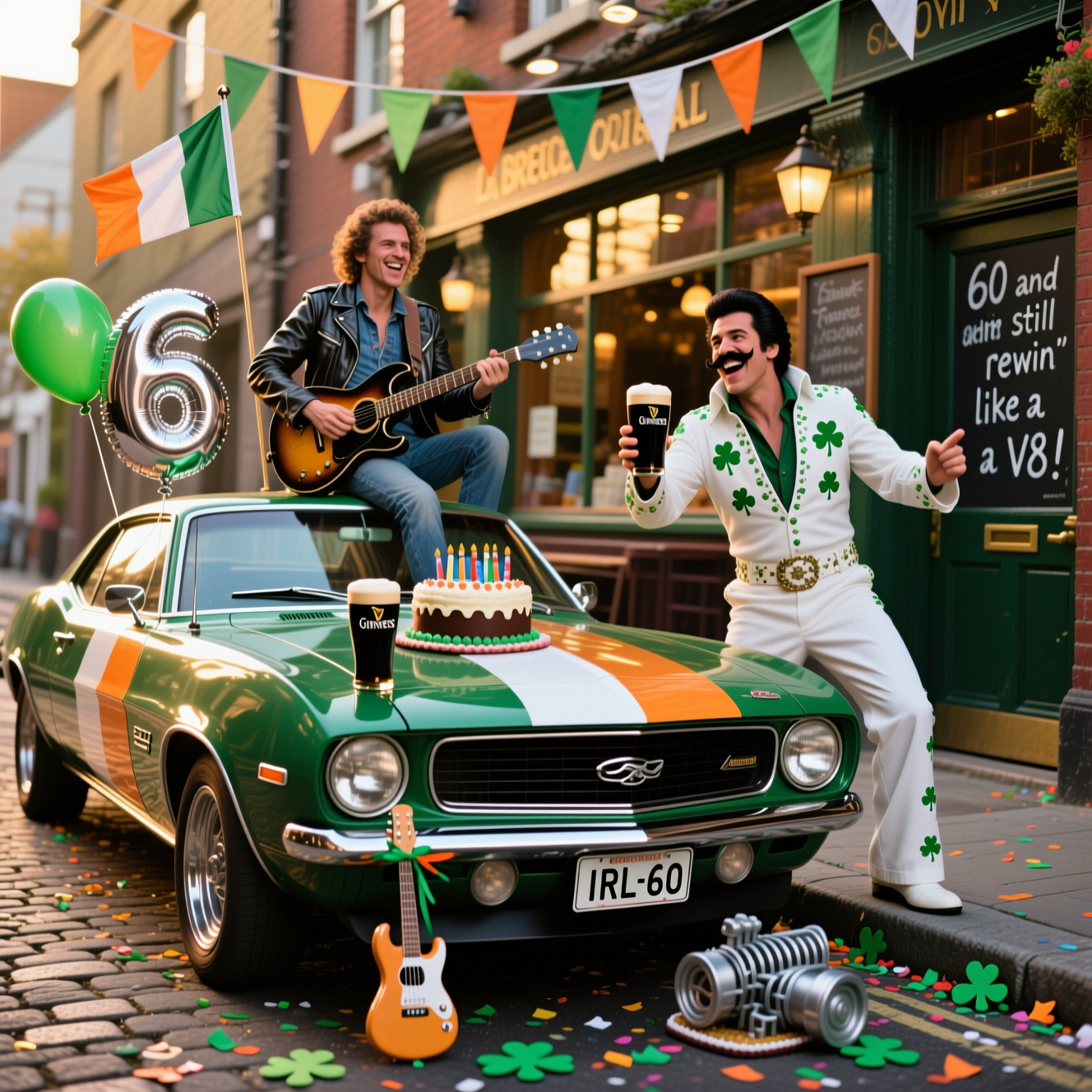 Bruce Springsteen Tribute Birthday Cards - Silly Robot Cards