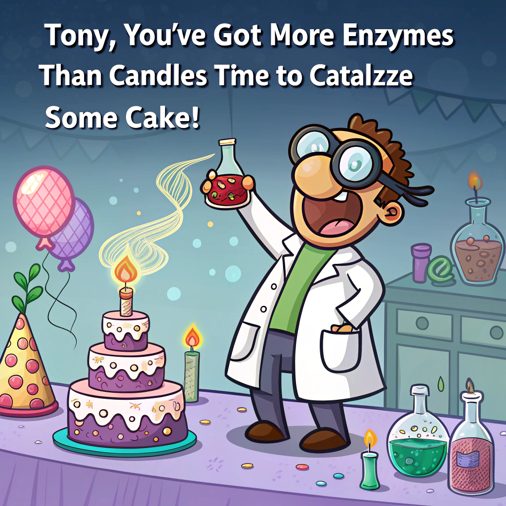 Laboratory Party Birthday Cards - Silly Robot Cards