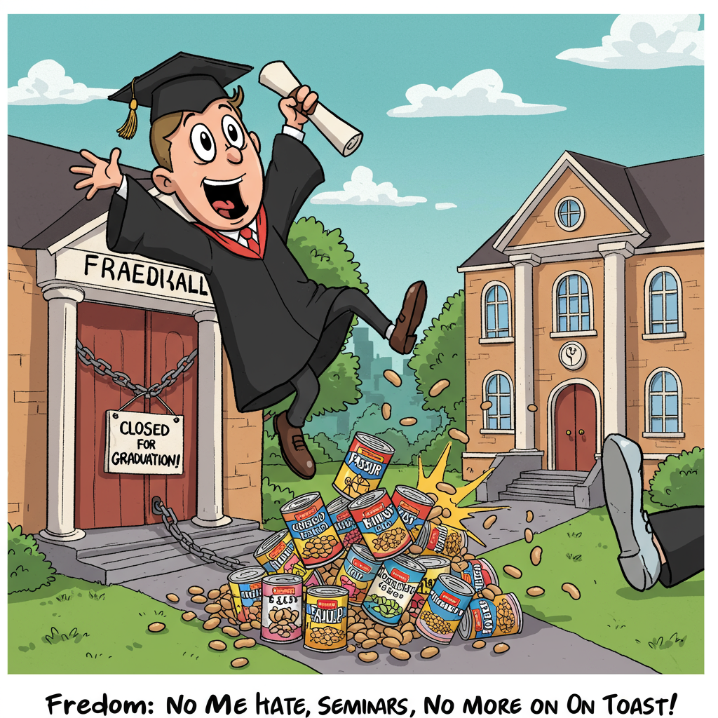 Food Humor Congratulations Cards - Silly Robot Cards