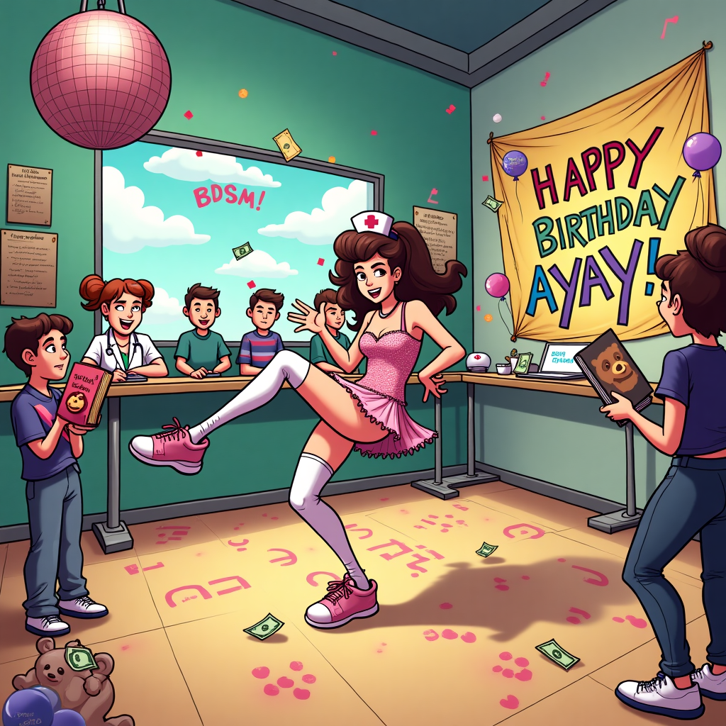 Friend Support Birthday Cards - Silly Robot Cards