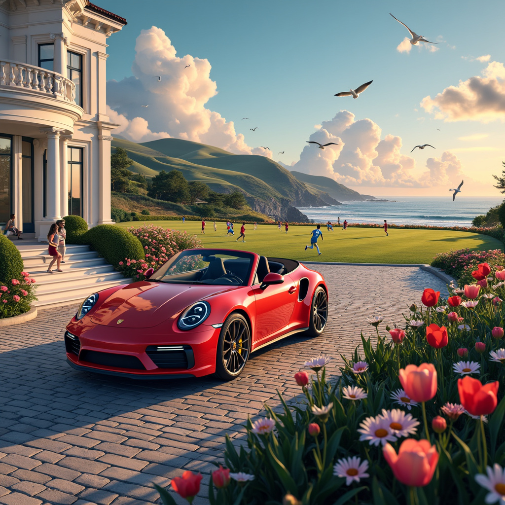 Luxury Cars Congratulations Cards - Silly Robot Cards