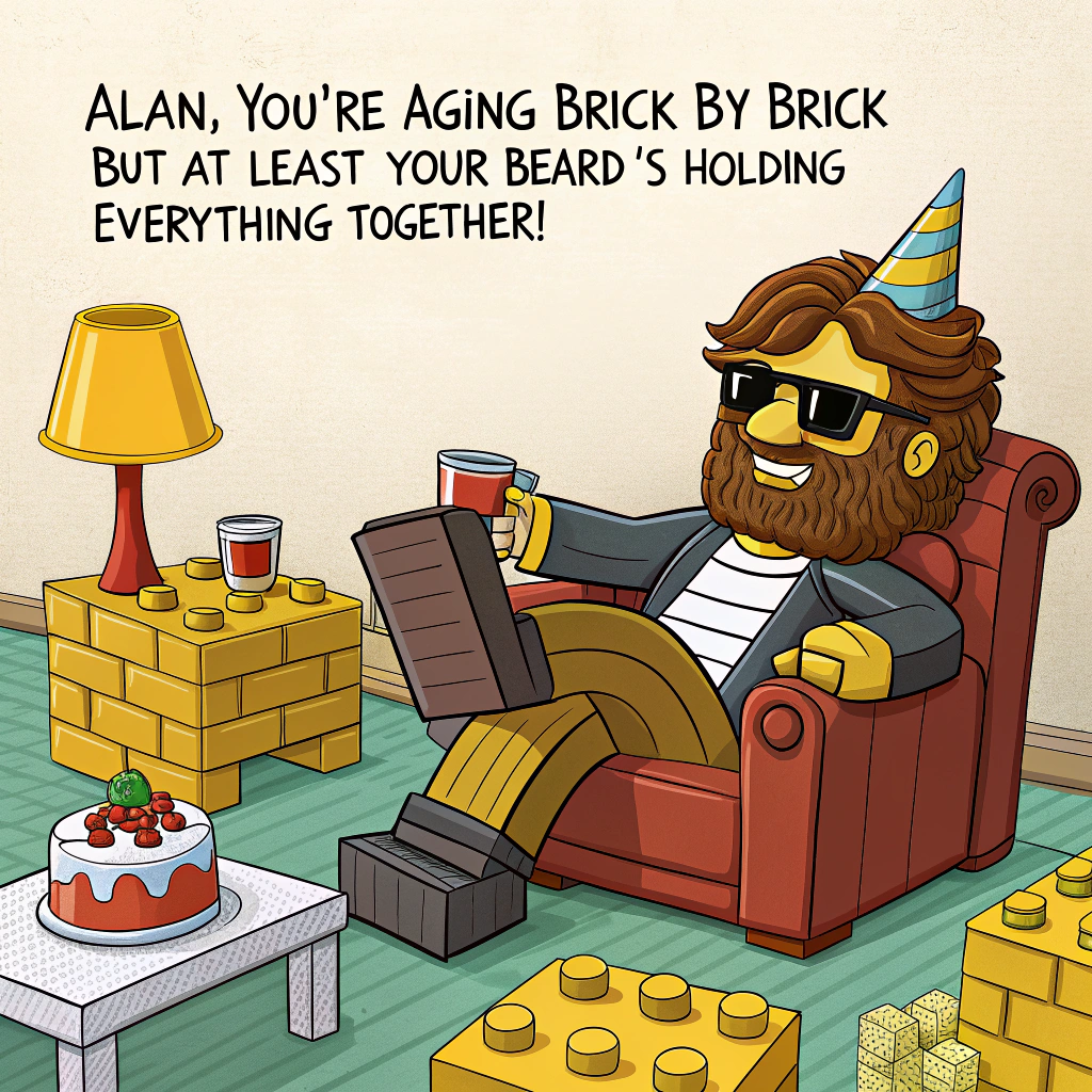 Instructions Gone Wrong Birthday Cards - Silly Robot Cards