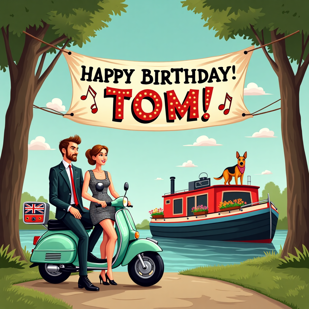 Canal Living Birthday Cards - Silly Robot Cards