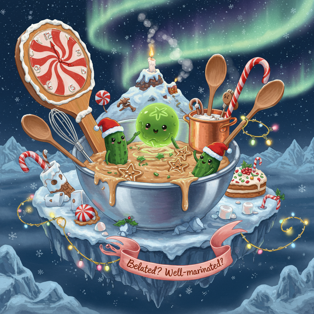 Magic Cooking Christmas Cards - Silly Robot Cards