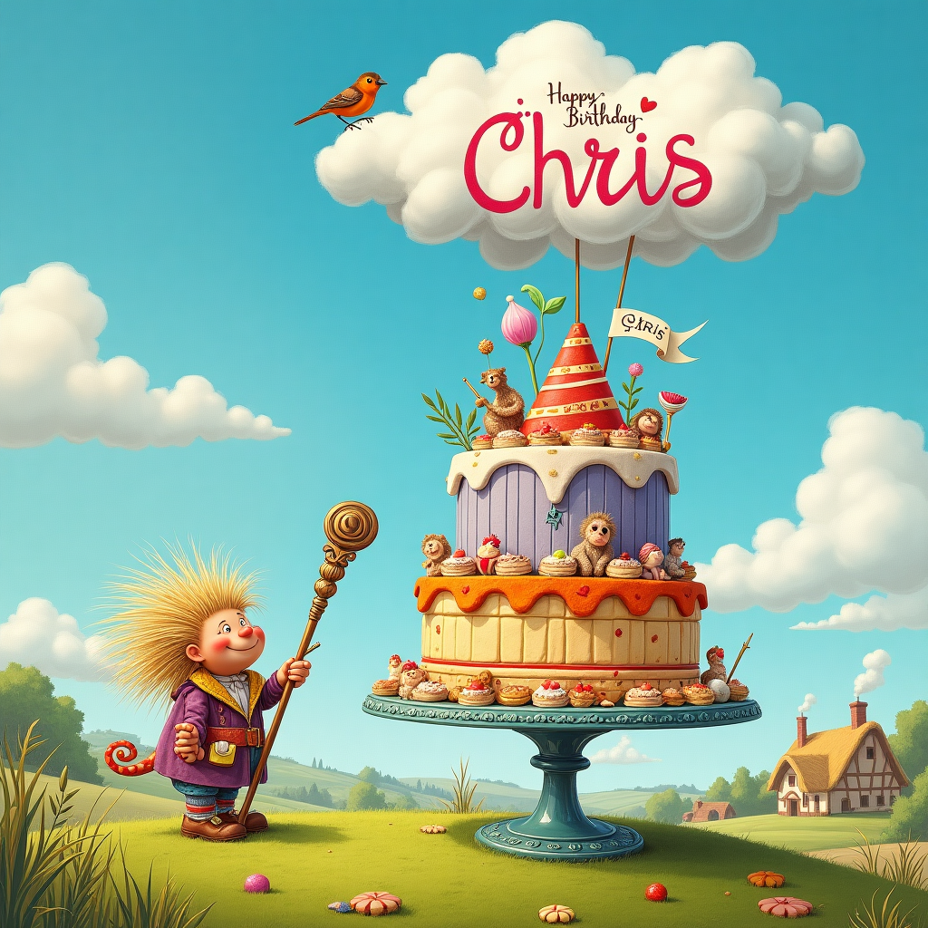 Curious Creature Birthday Cards - Silly Robot Cards