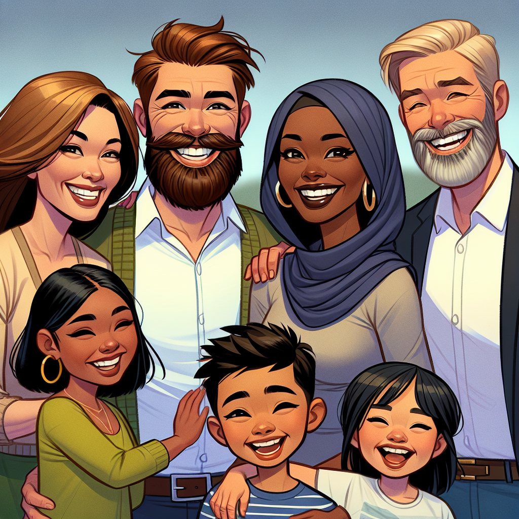 Generational Bonds Anniversary Cards - Silly Robot Cards