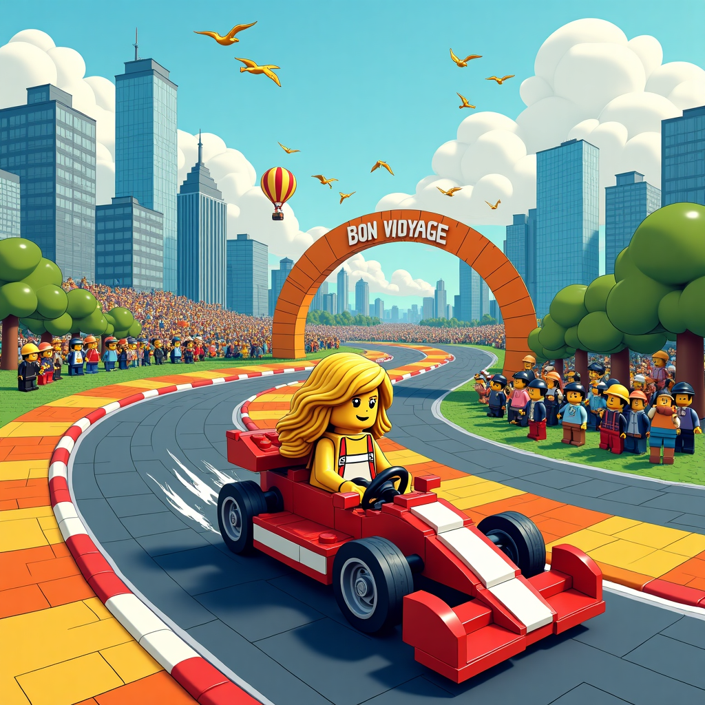 Lego Farewell Cards Ideas - Silly Robot Cards