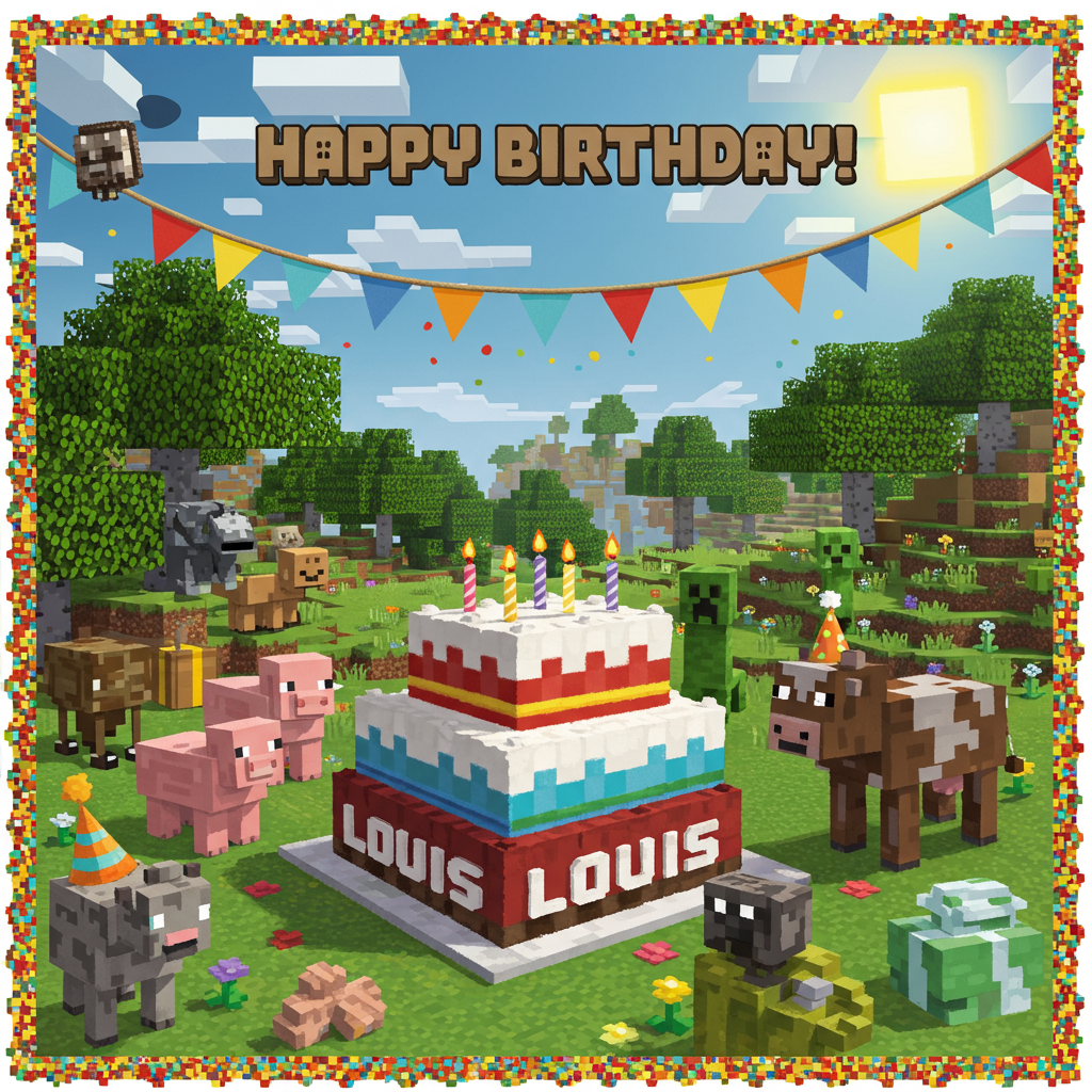 Monsters Birthday Cards - Silly Robot Cards