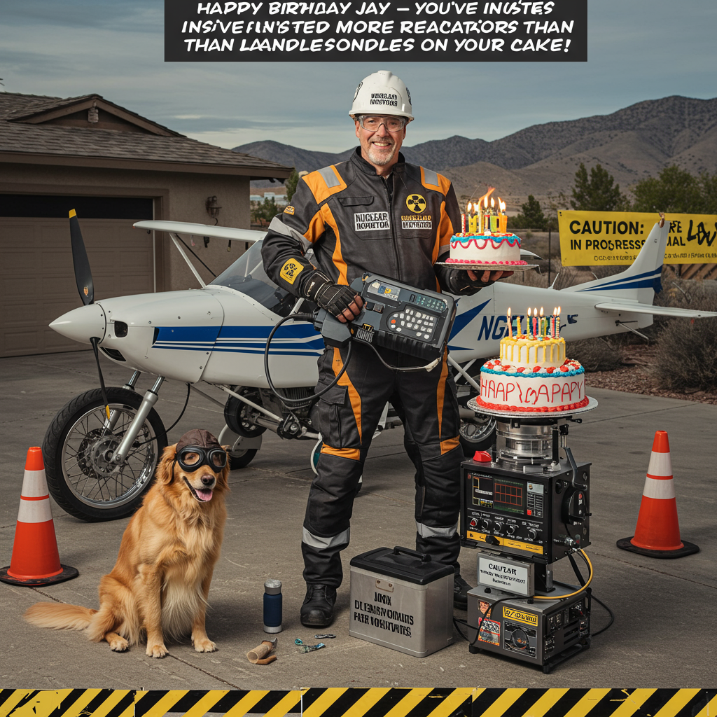1) Birthday AI Generated Card - Jay from reno nevada, hobbies building ...