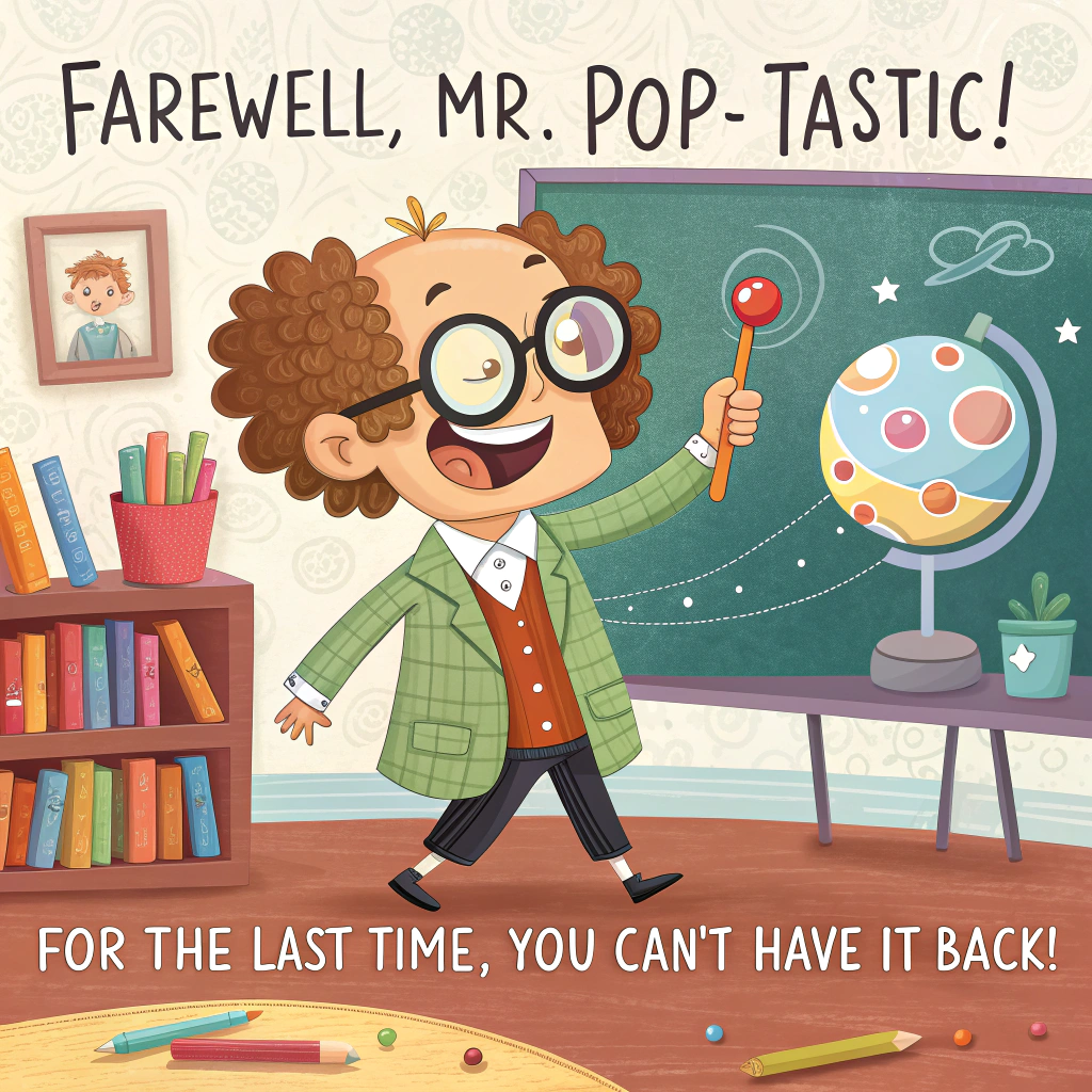 Childhood Farewell Cards - Silly Robot Cards