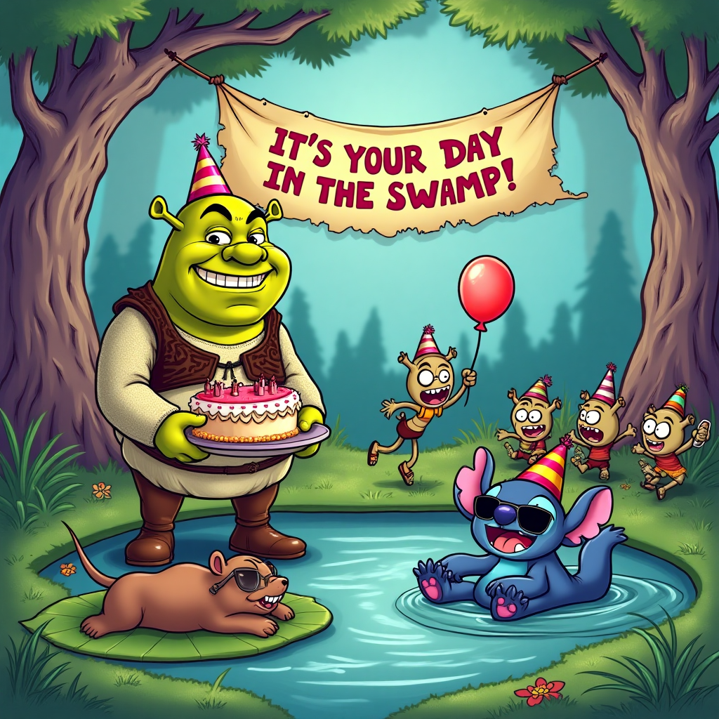 Resident Evil Parody Birthday Cards - Silly Robot Cards