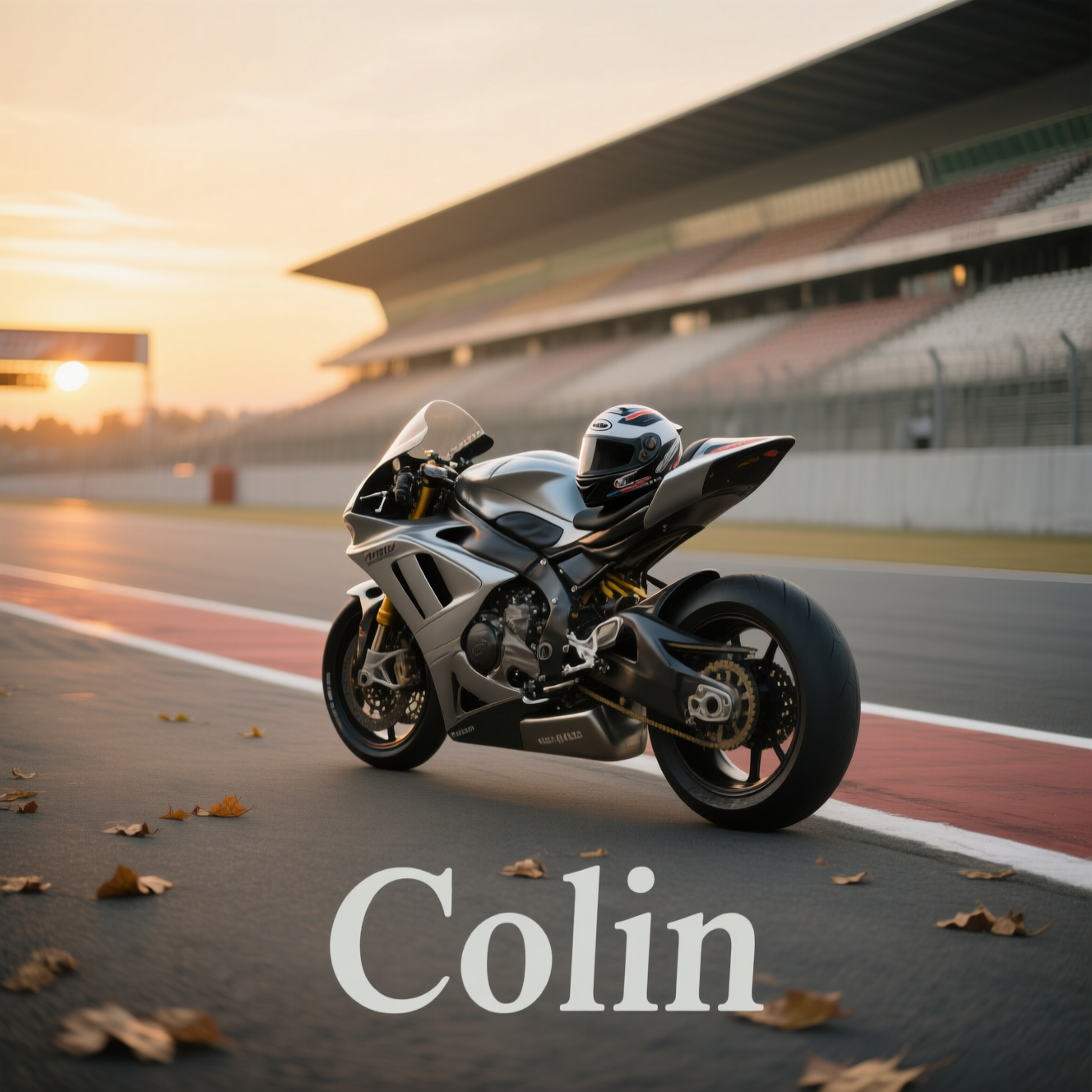 Motorcycle Racing Sympathy Cards - Silly Robot Cards