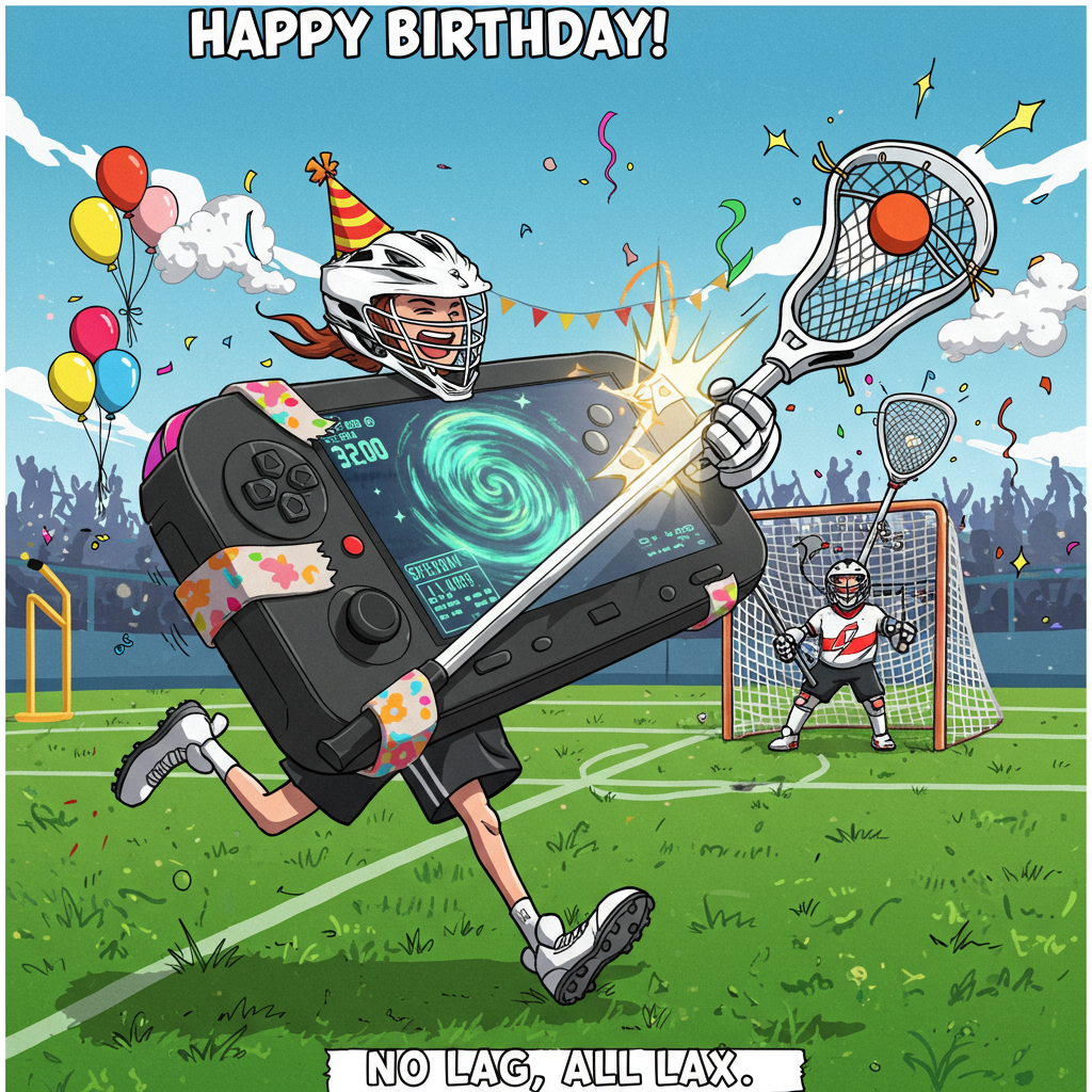 Steam Deck Birthday Cards - Silly Robot Cards