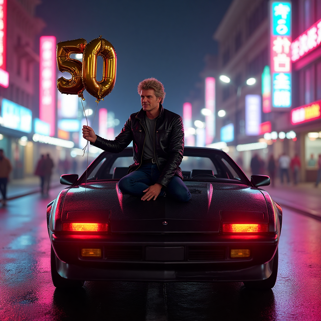 Red and Black Aesthetic Birthday Cards - Silly Robot Cards