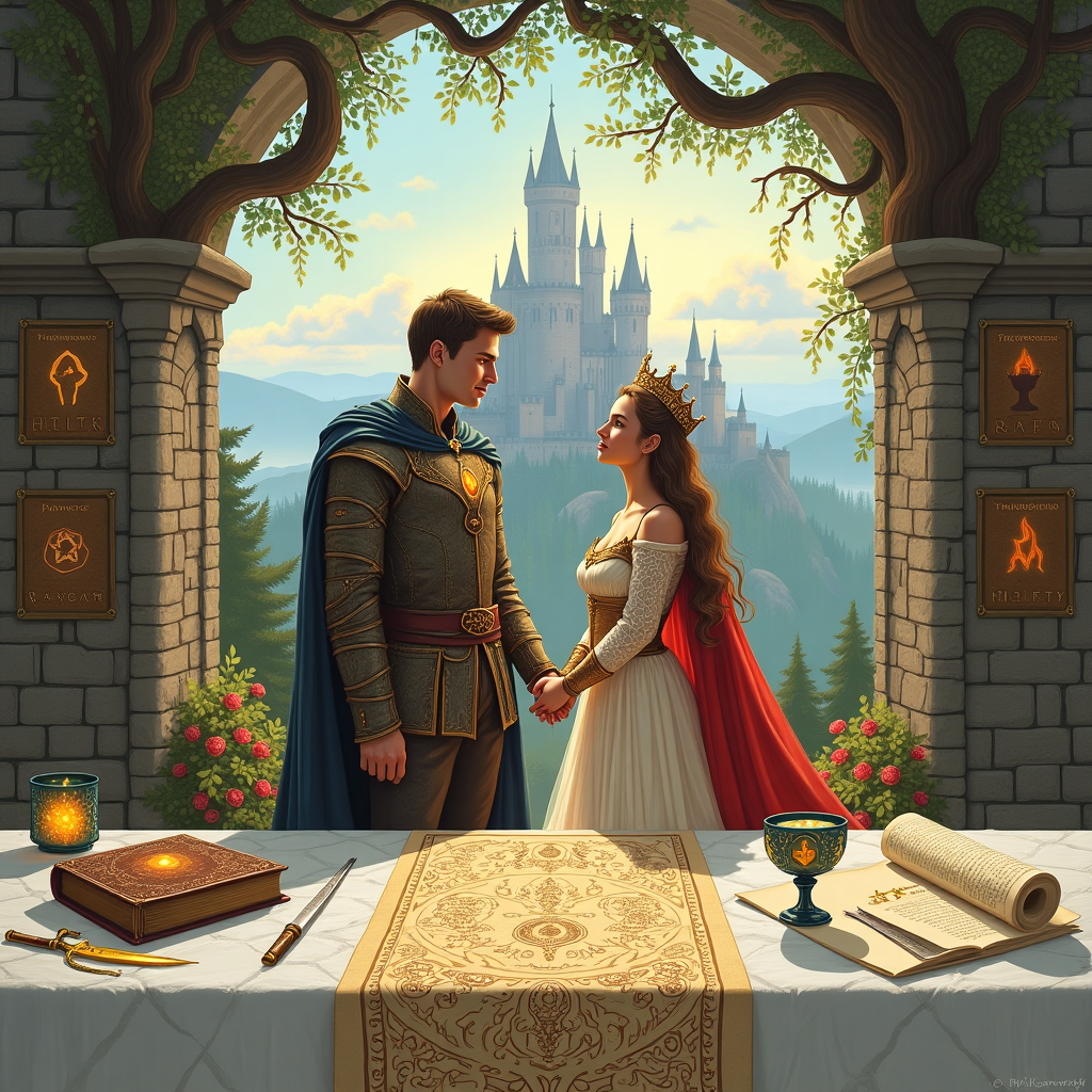 Medieval Anniversary Cards - Silly Robot Cards