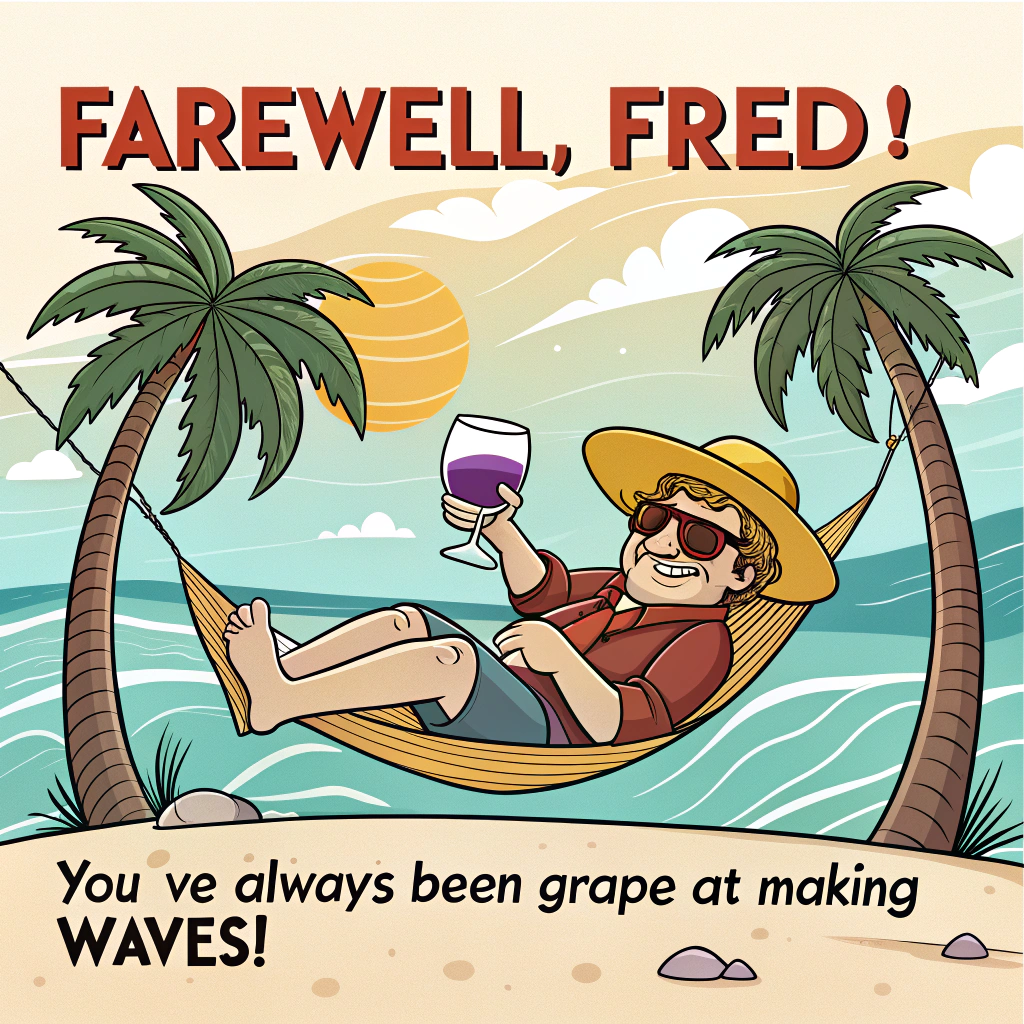 Goodbye Wishes Farewell Cards - Silly Robot Cards