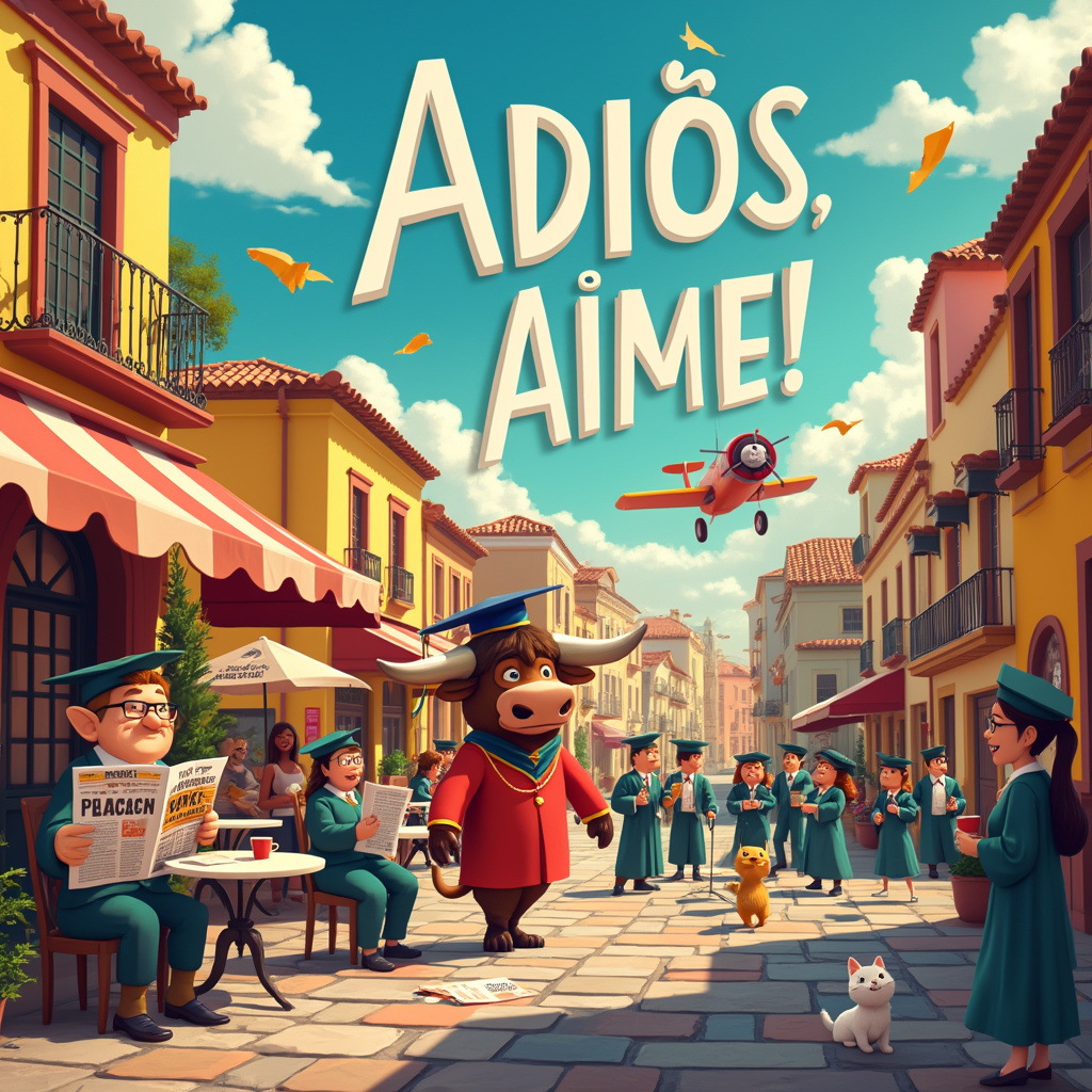 Graduation Farewell Cards - Silly Robot Cards