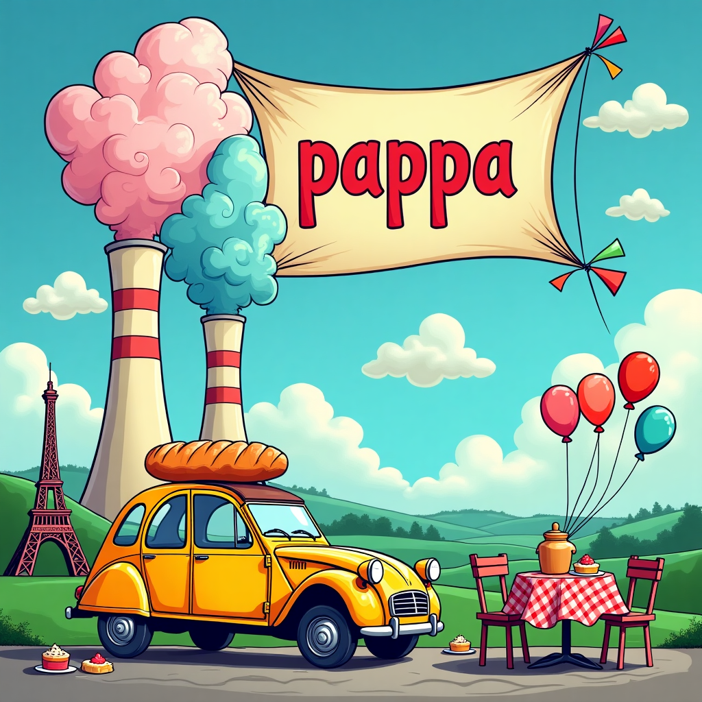 Mustard Birthday Cards - Silly Robot Cards