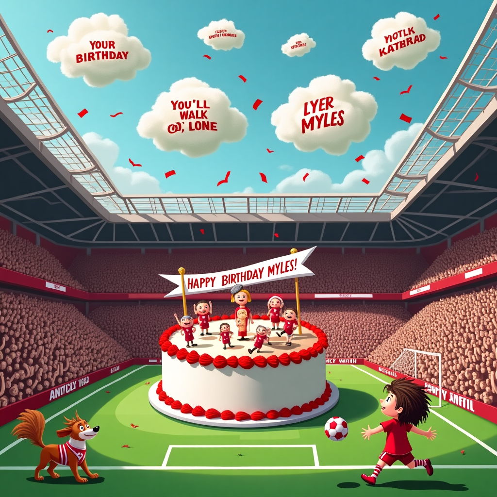 Sports Legends Birthday Cards - Silly Robot Cards