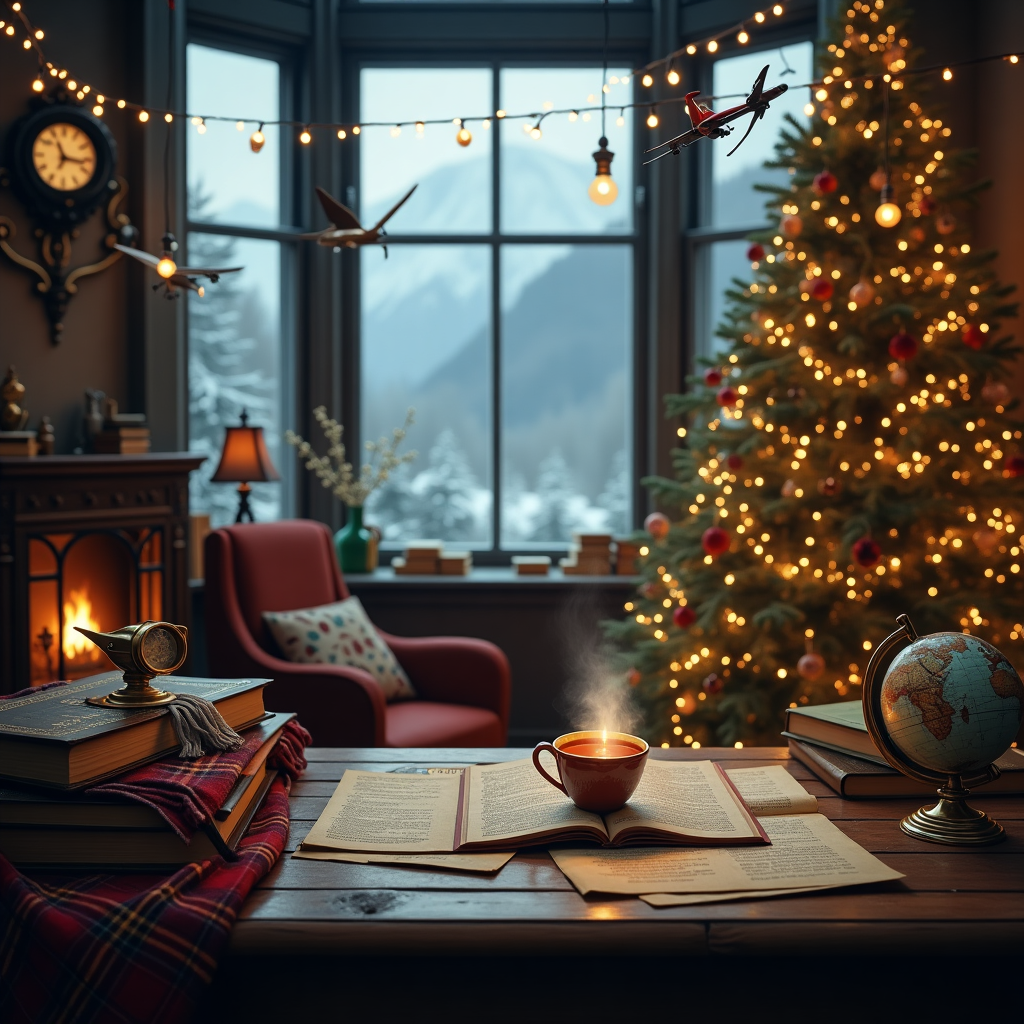 Knowledge Christmas Cards - Silly Robot Cards