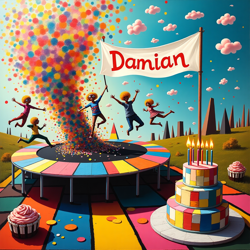 Surreal Birthday Themes Birthday Cards - Silly Robot Cards