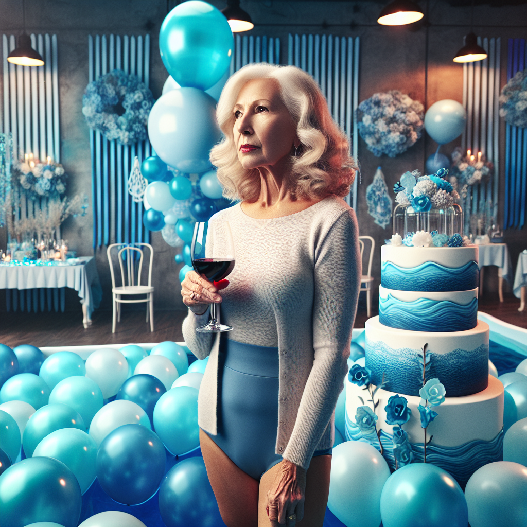 Aqua Aerobics Birthday Cards - Silly Robot Cards