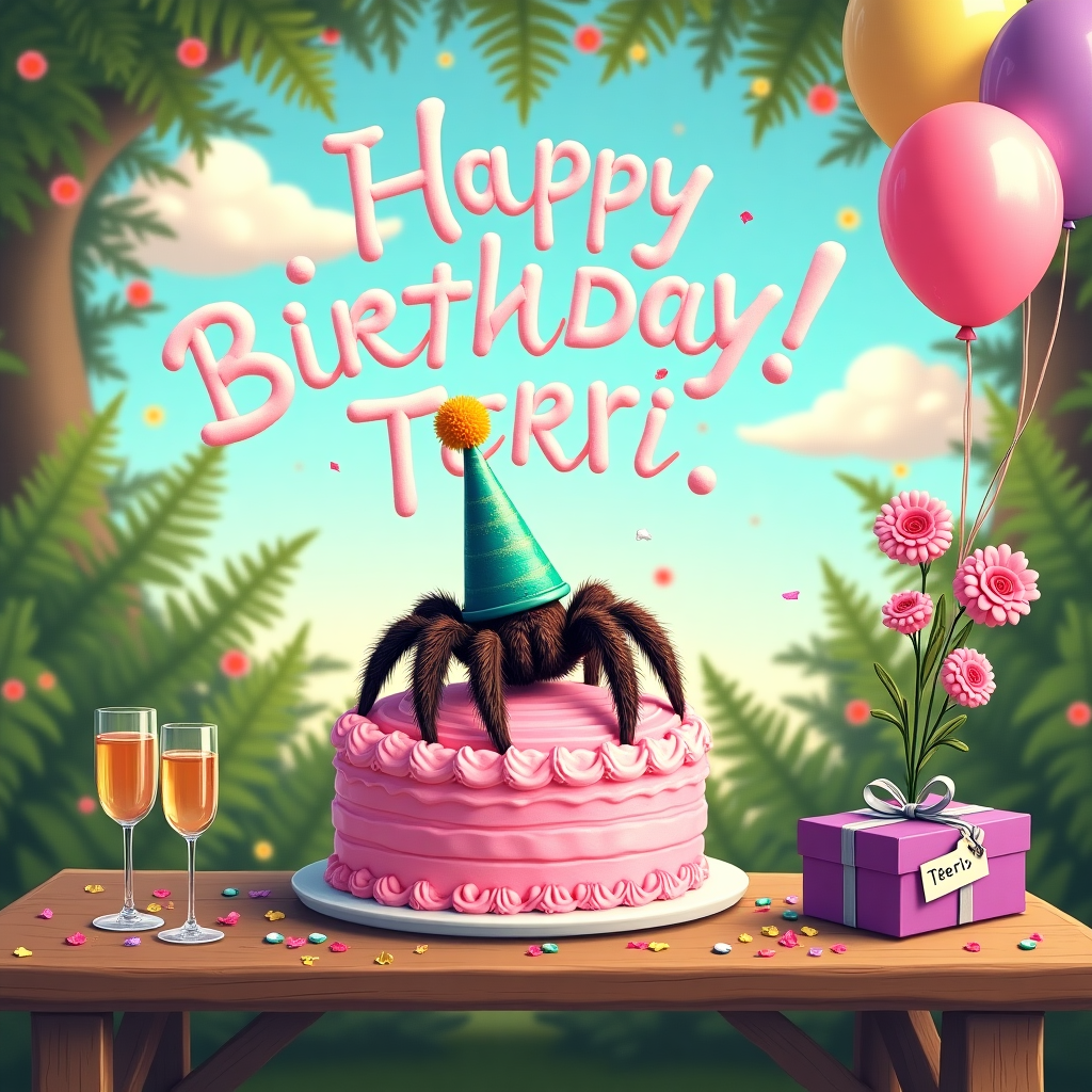 Festive Creatures Birthday Cards - Silly Robot Cards