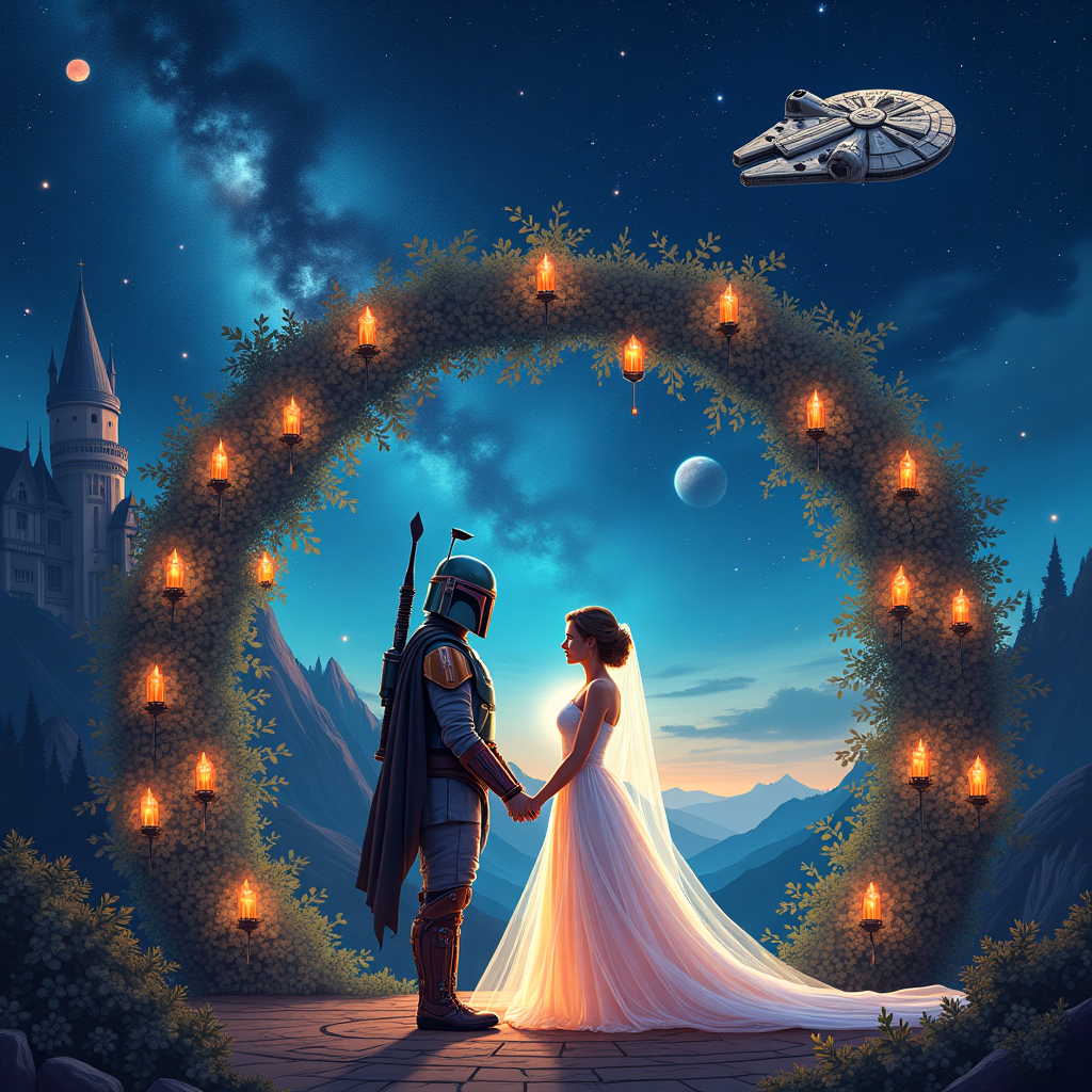 Timeless Symbols Wedding Cards - Silly Robot Cards