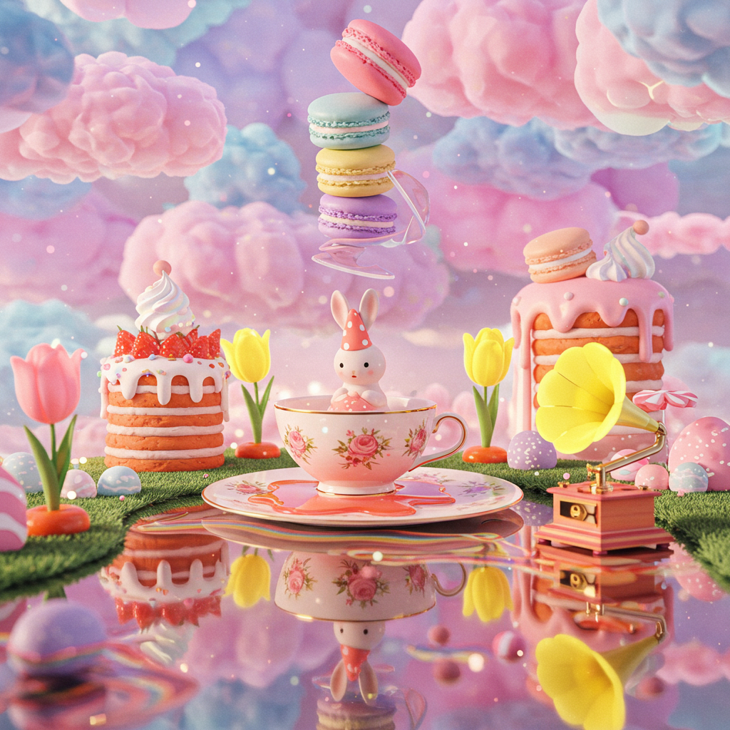 Mirror Reflection Birthday Cards - Silly Robot Cards