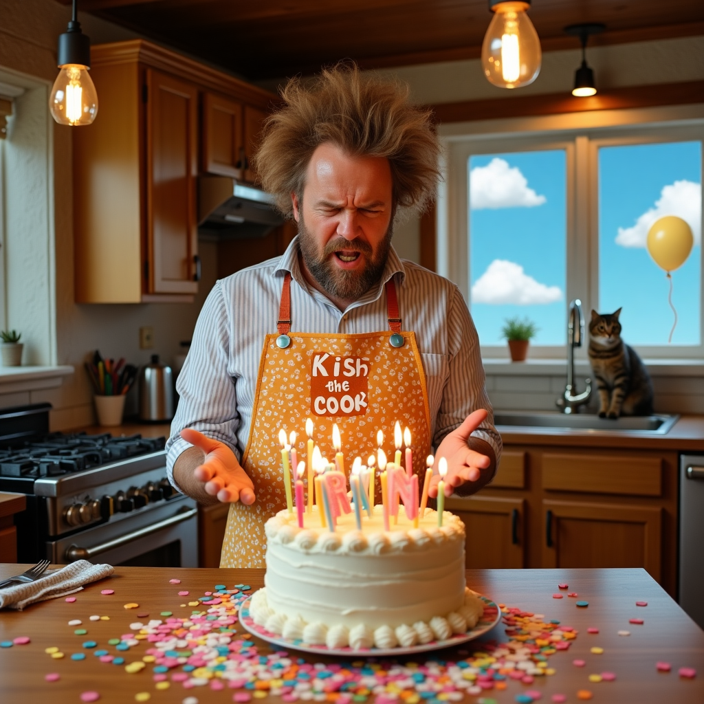 Funny Birthday Moments Birthday Cards - Silly Robot Cards