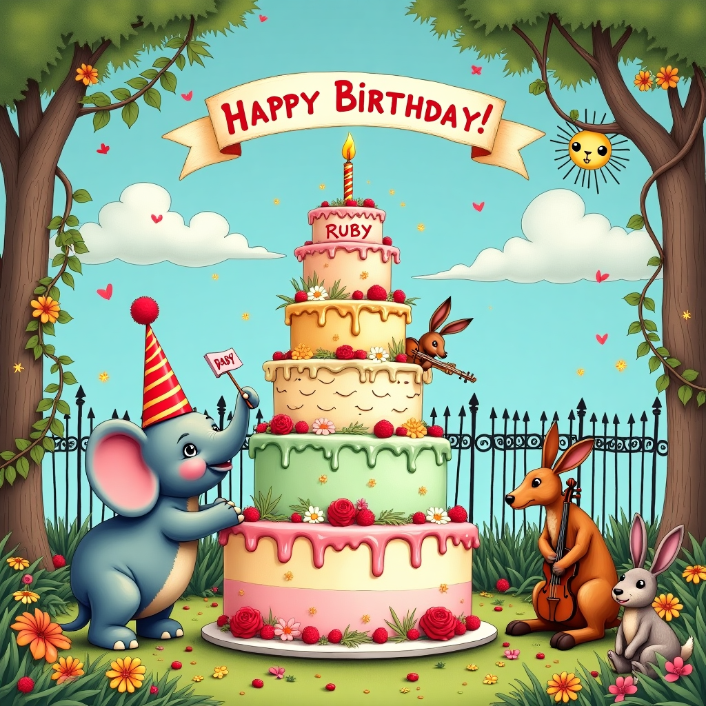 The Rookie Birthday Cards - Silly Robot Cards