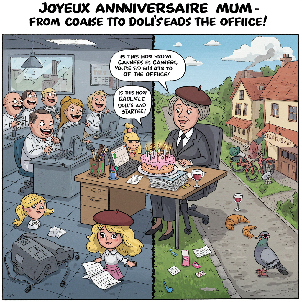 Making Doll Heads Birthday Cards - Silly Robot Cards