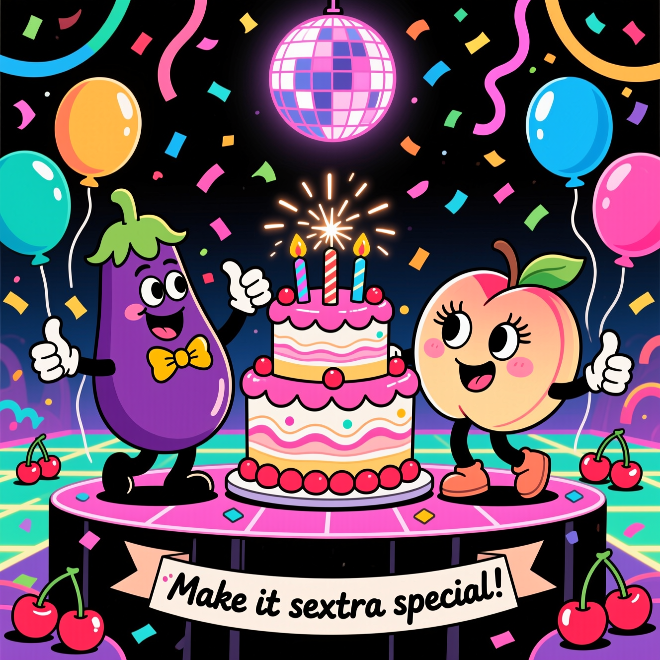 Flirty Innuendo Birthday Cards - Silly Robot Cards