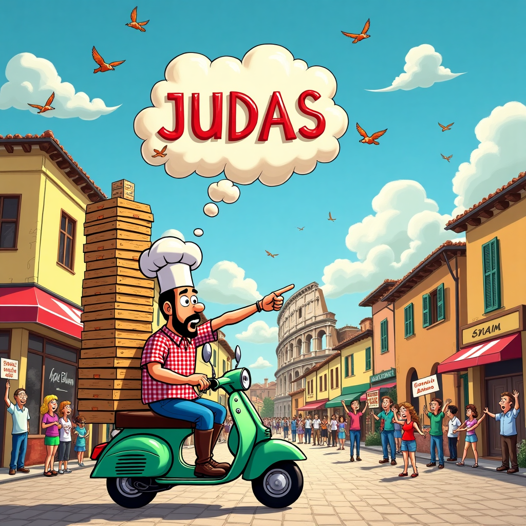 Scooter Farewell Cards - Silly Robot Cards