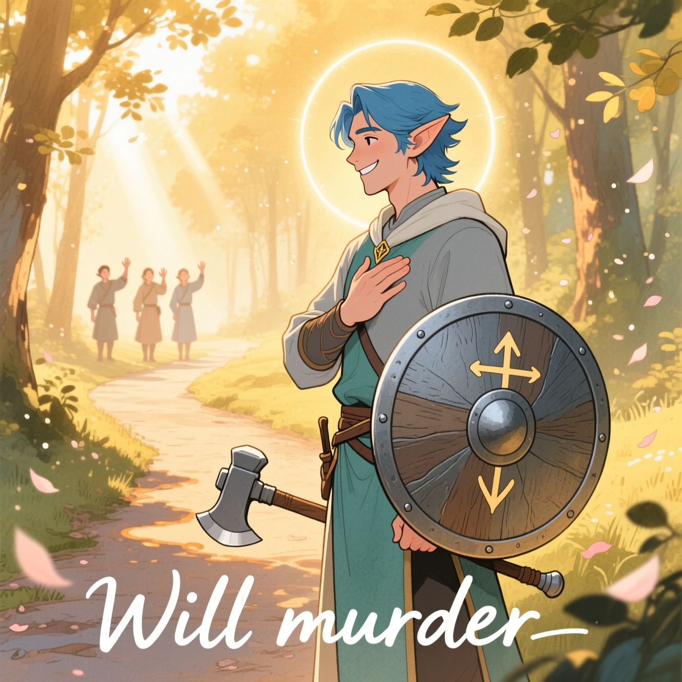 Cleric Farewell Cards - Silly Robot Cards