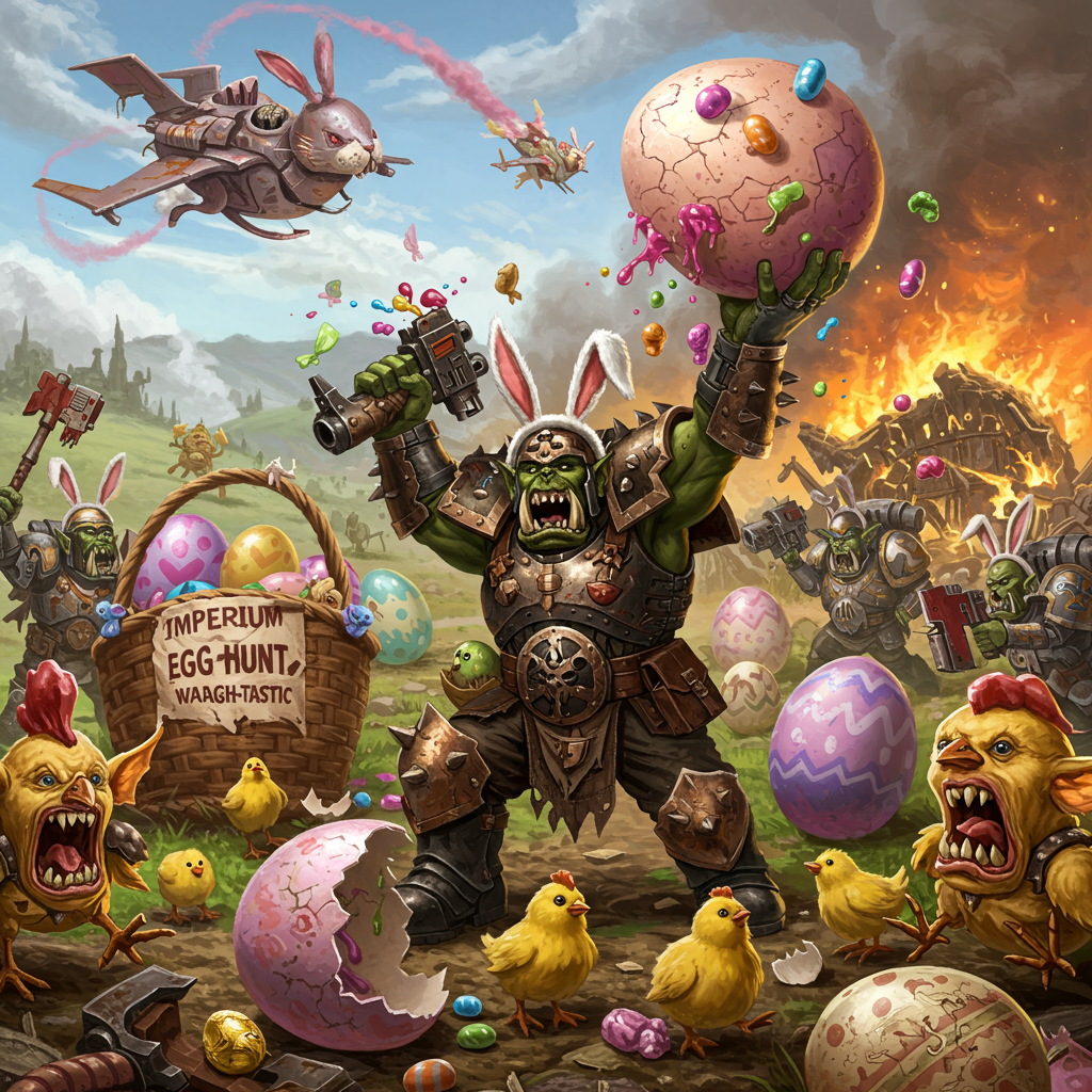 Military Easter Cards - Silly Robot Cards