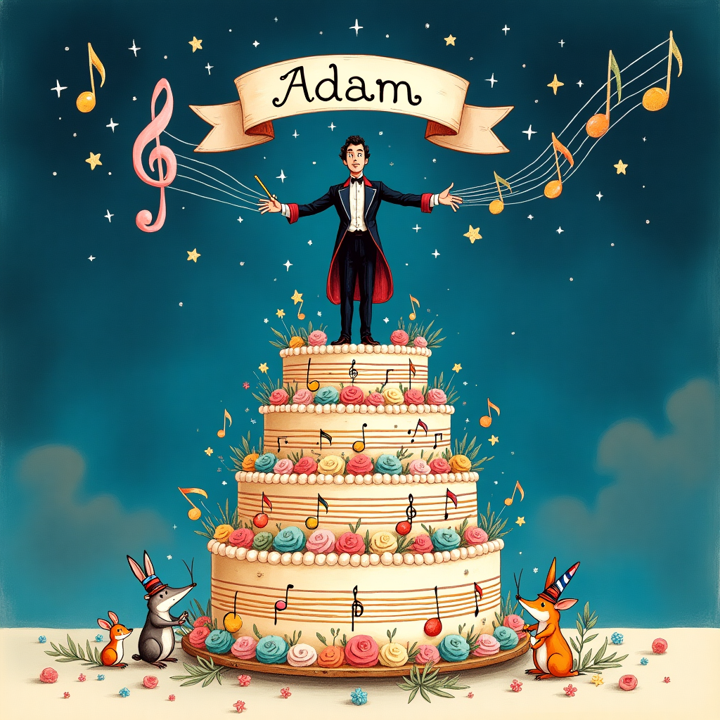 Conductor Birthday Cards - Silly Robot Cards