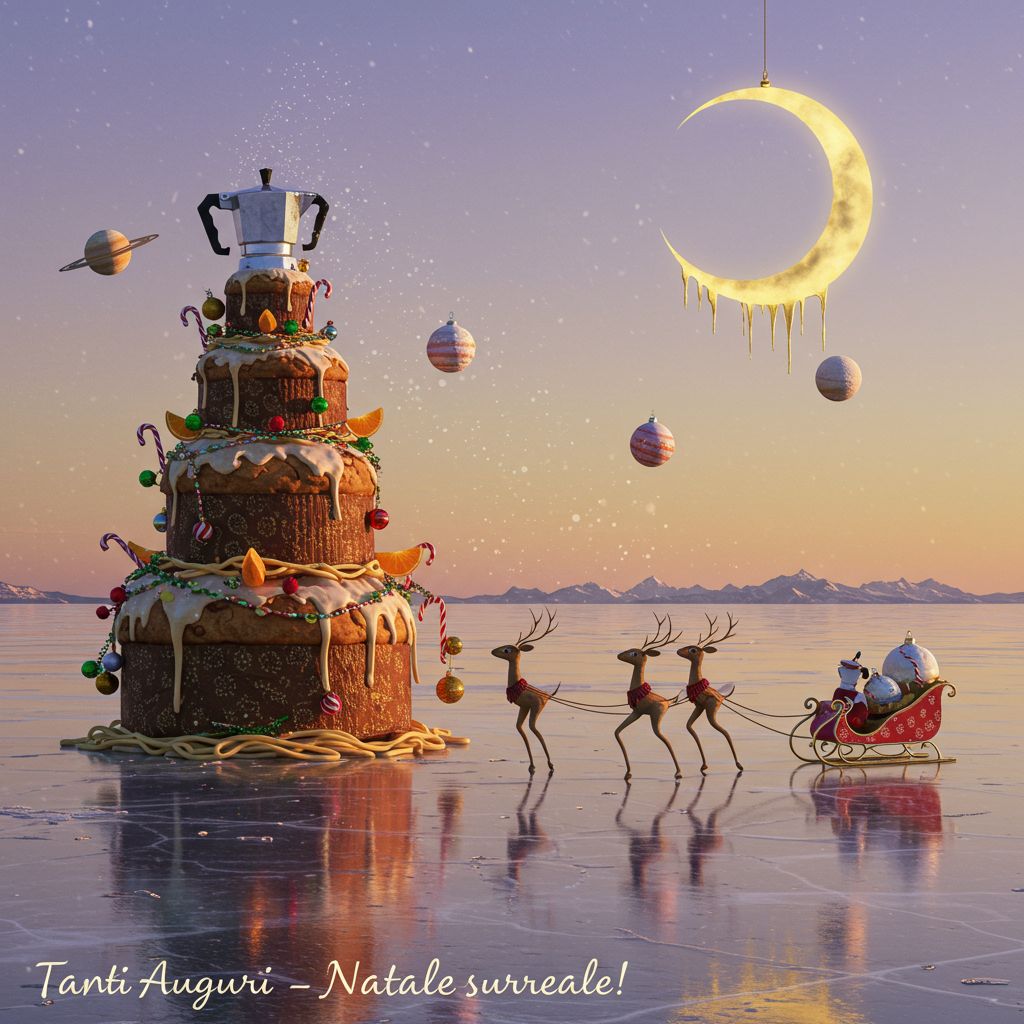 Italian Tradition Christmas Cards - Silly Robot Cards