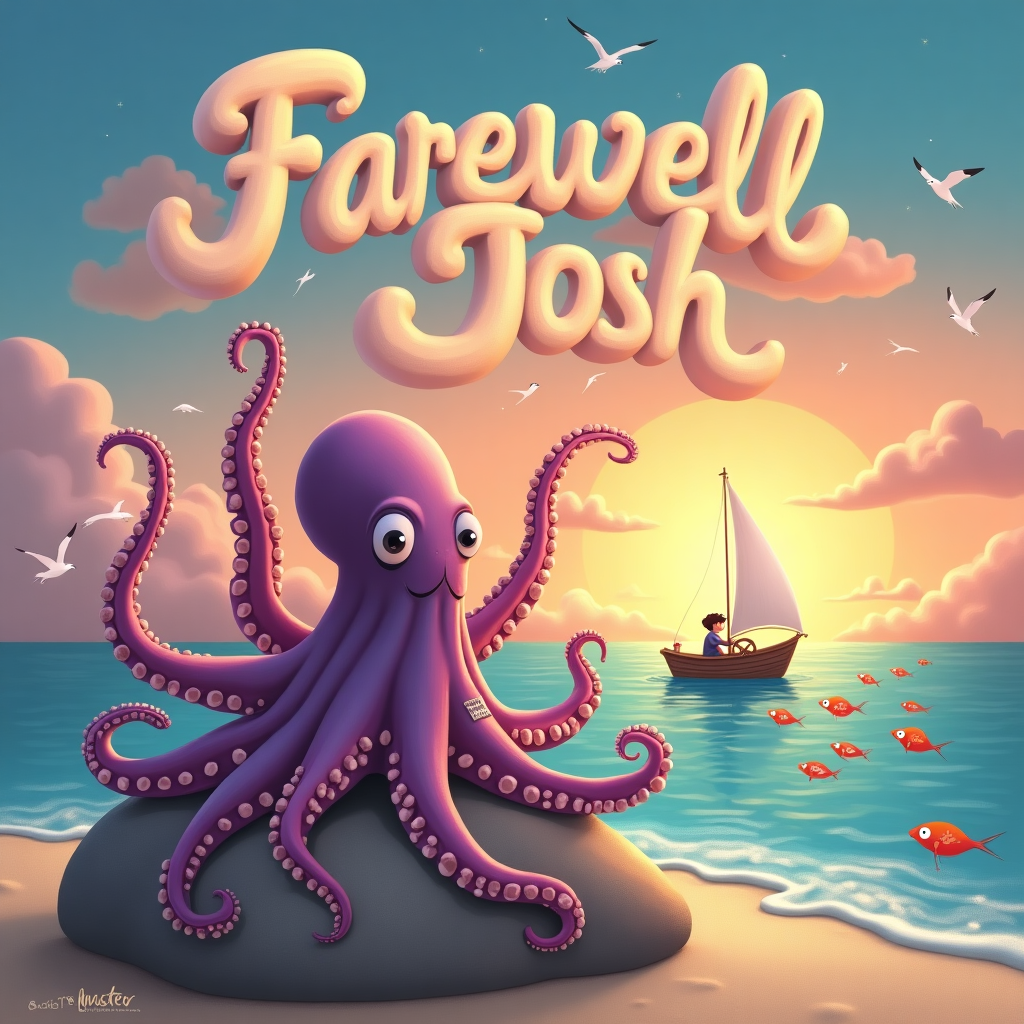 Childhood Memories Farewell Cards - Silly Robot Cards