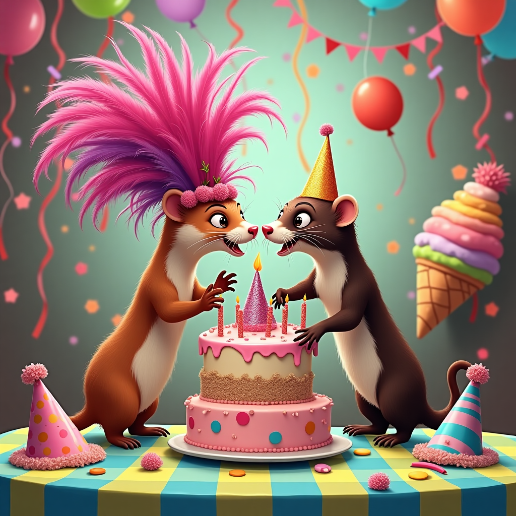 Silly Tension Birthday Cards - Silly Robot Cards