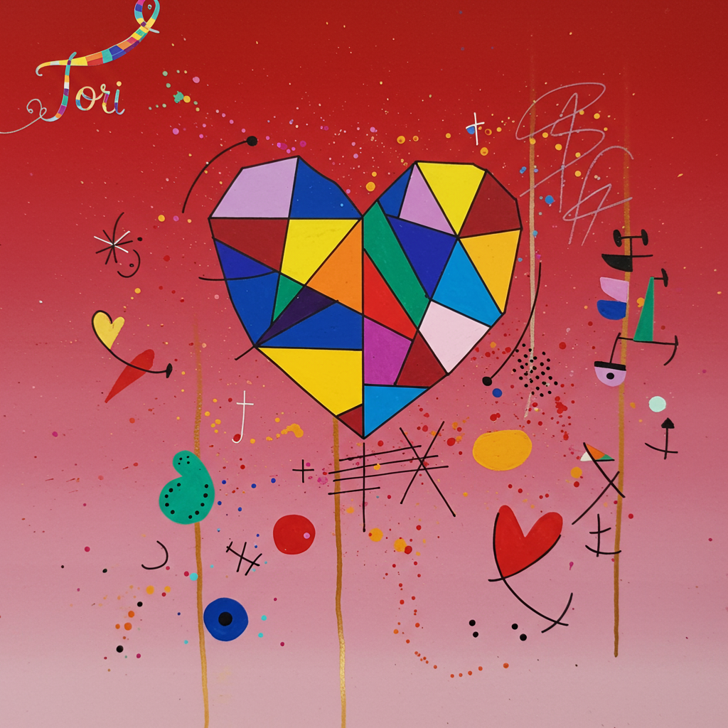 Color Theory Valentines Cards - Silly Robot Cards