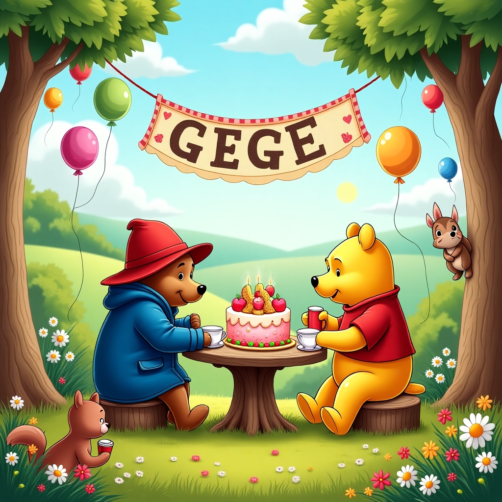 Classic Cartoon Characters Birthday Cards - Silly Robot Cards