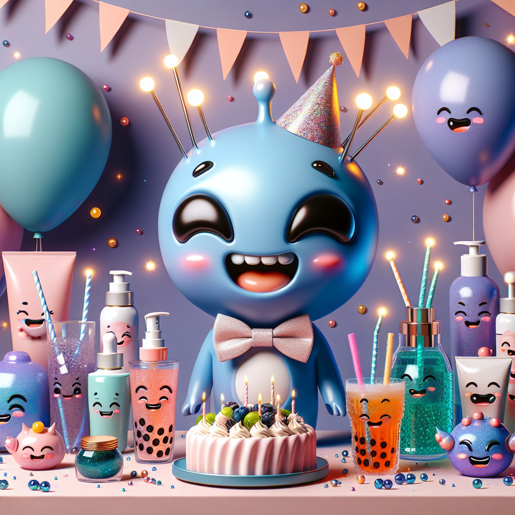 Pale Skin Birthday Cards - Silly Robot Cards